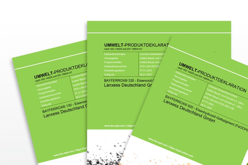 Inorganic Pigments | Sustainably produced | LANXESS